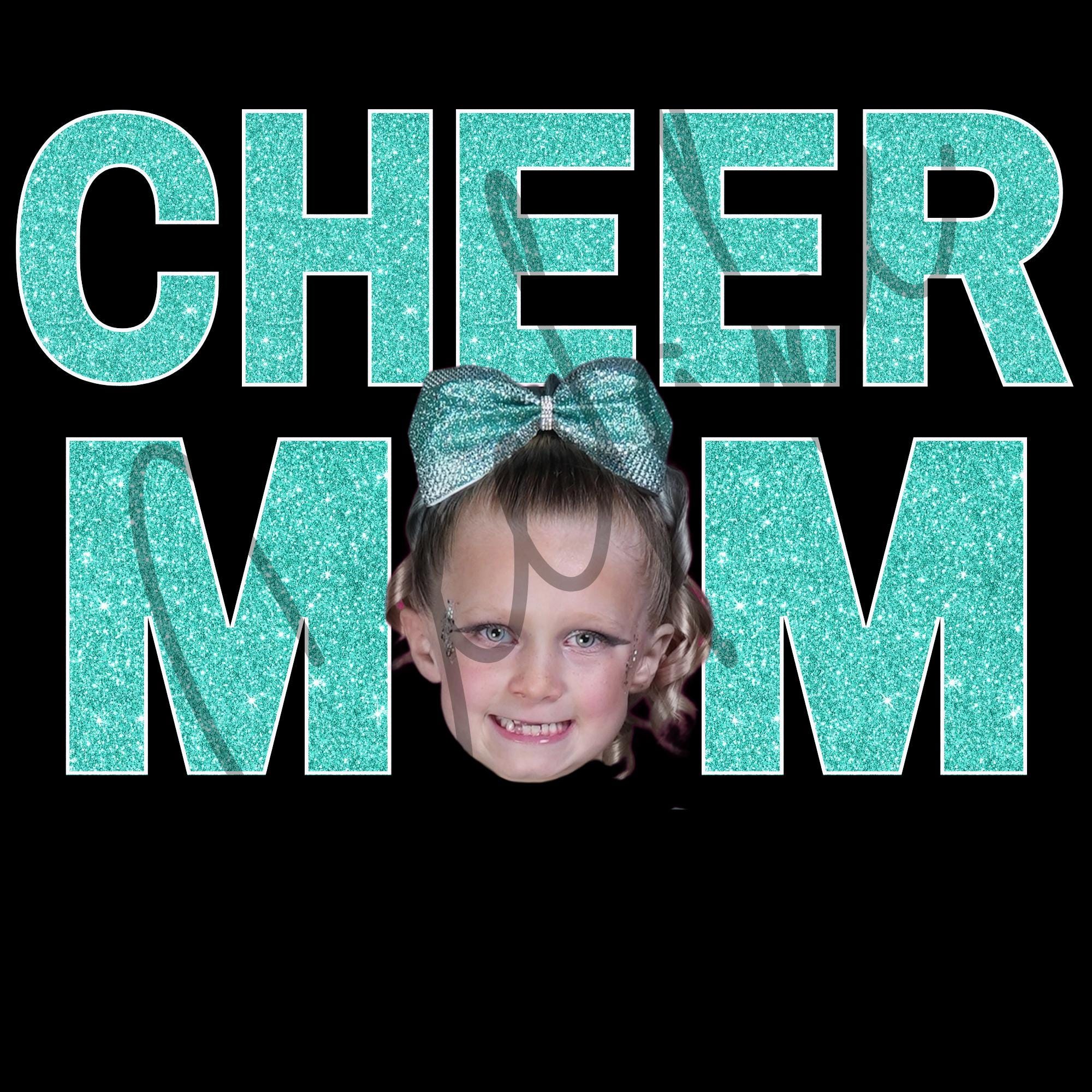 Cheer Mom With Face Digital Download - Etsy