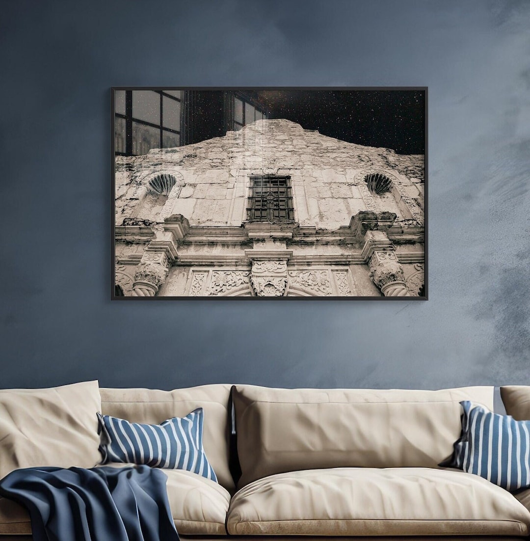 The Alamo Print, Wall Décor, Texas Art Print, San Antonio, Remember the ...