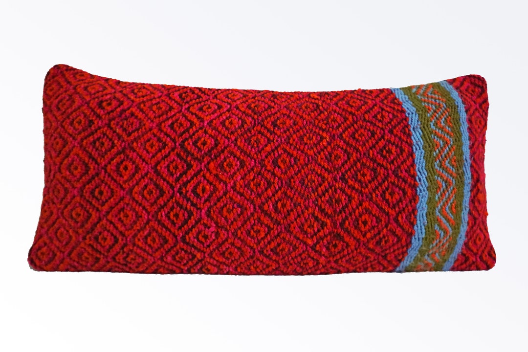 Peruvian Colorful Pillow Case / Handmade Cushion Cover / Vintage ...