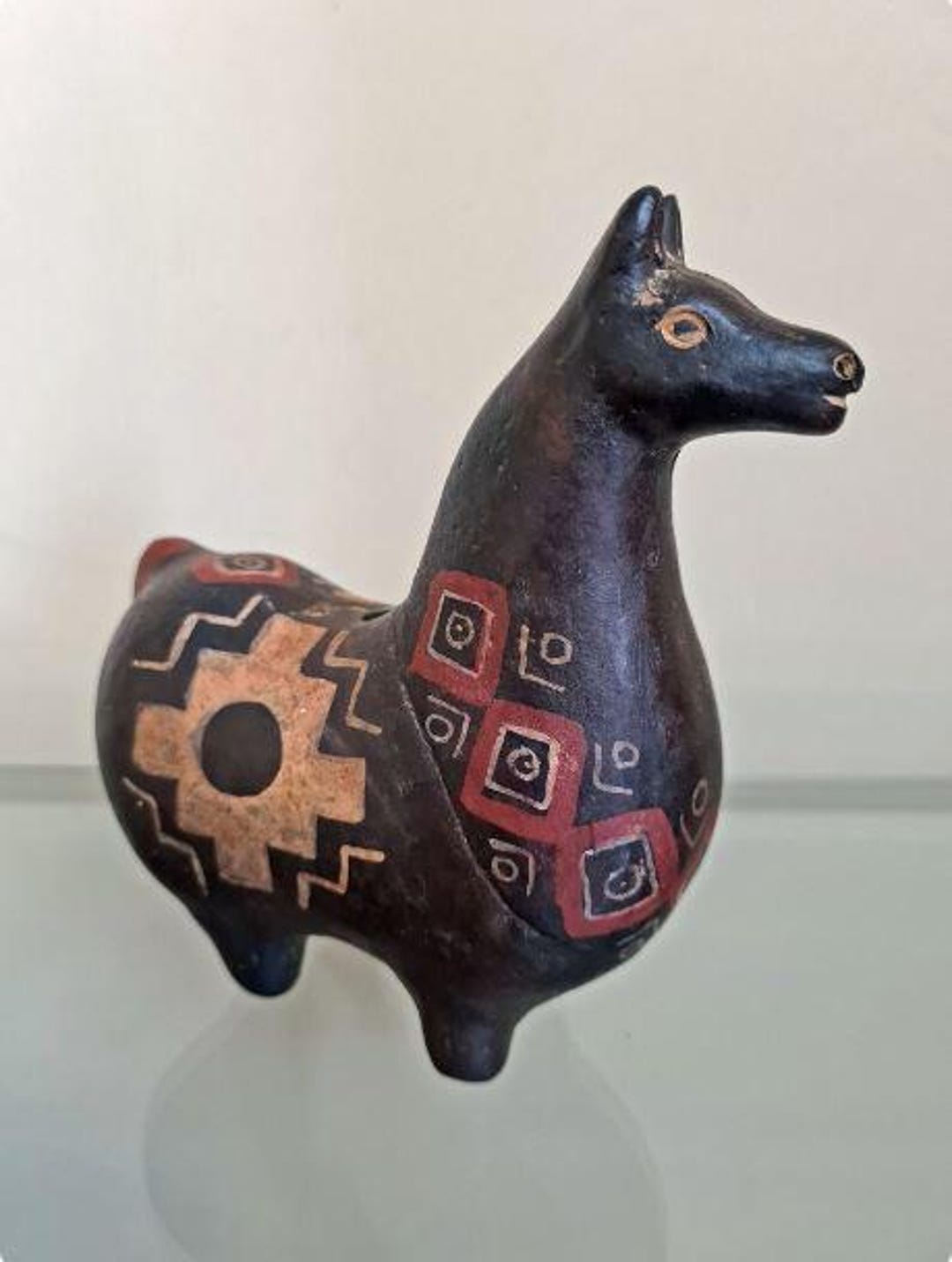 Reprodruction of Old Peruvian Inca Lama / Alpaca Ceramic (conopa) - Etsy