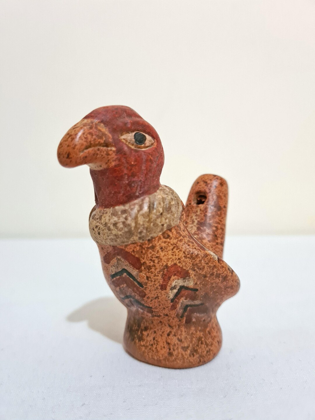 Whistle Flute Andean (peruvian Bird - Condor- Eagle) / Hand Painted - Etsy