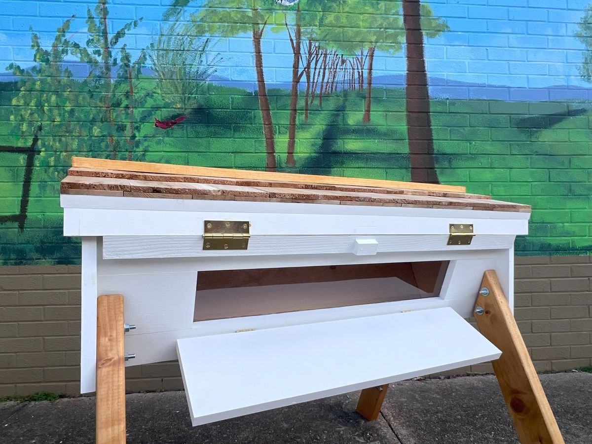 Kenyan Top Bar Bee Hive: 28 Frame With Viewing Window - Etsy