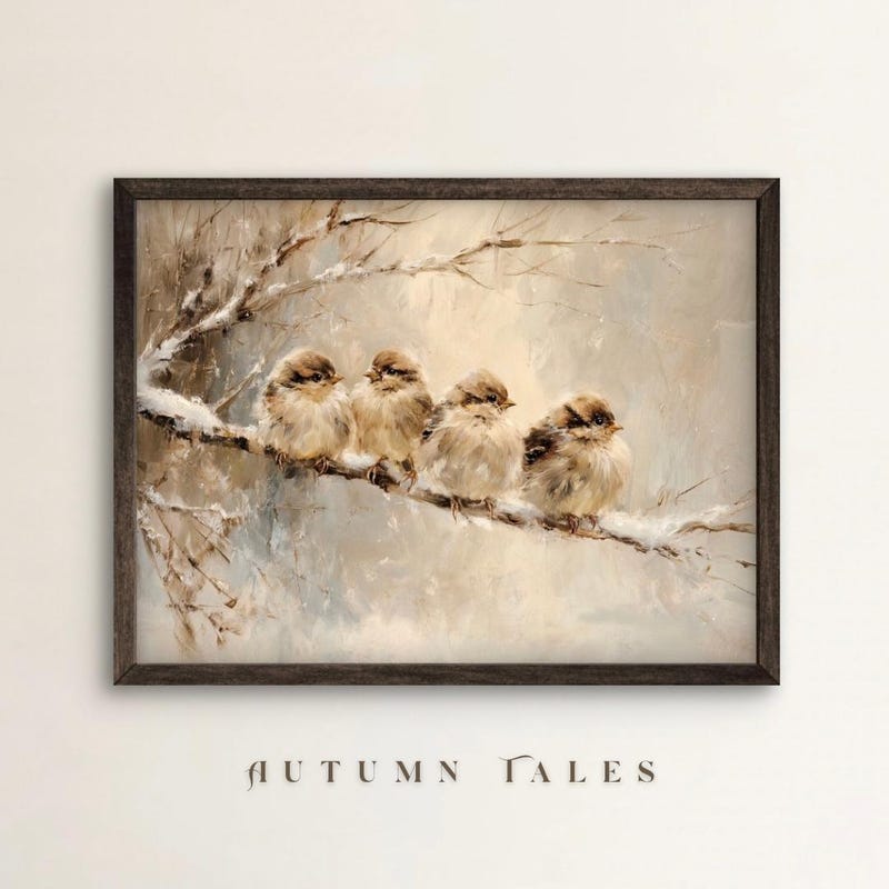 Moody Fall Animal Print - Etsy