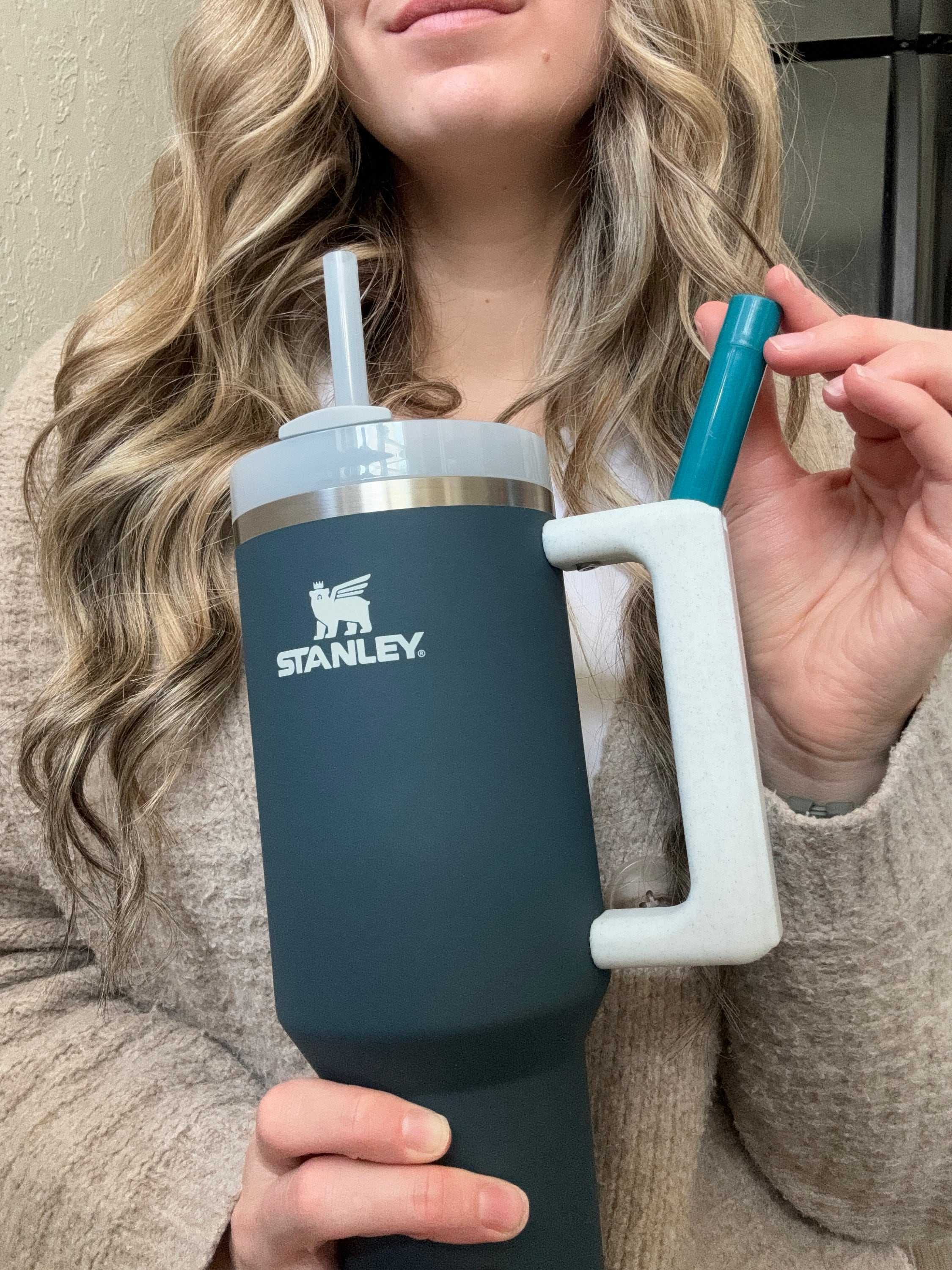 Stanley Chapstick Handle Tumbler Chapstick Holder Water Bottle ...