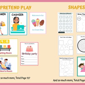 Preschool Kindergarten Learning Bundle, 4000+ Pages, Coloring, Numbers ...