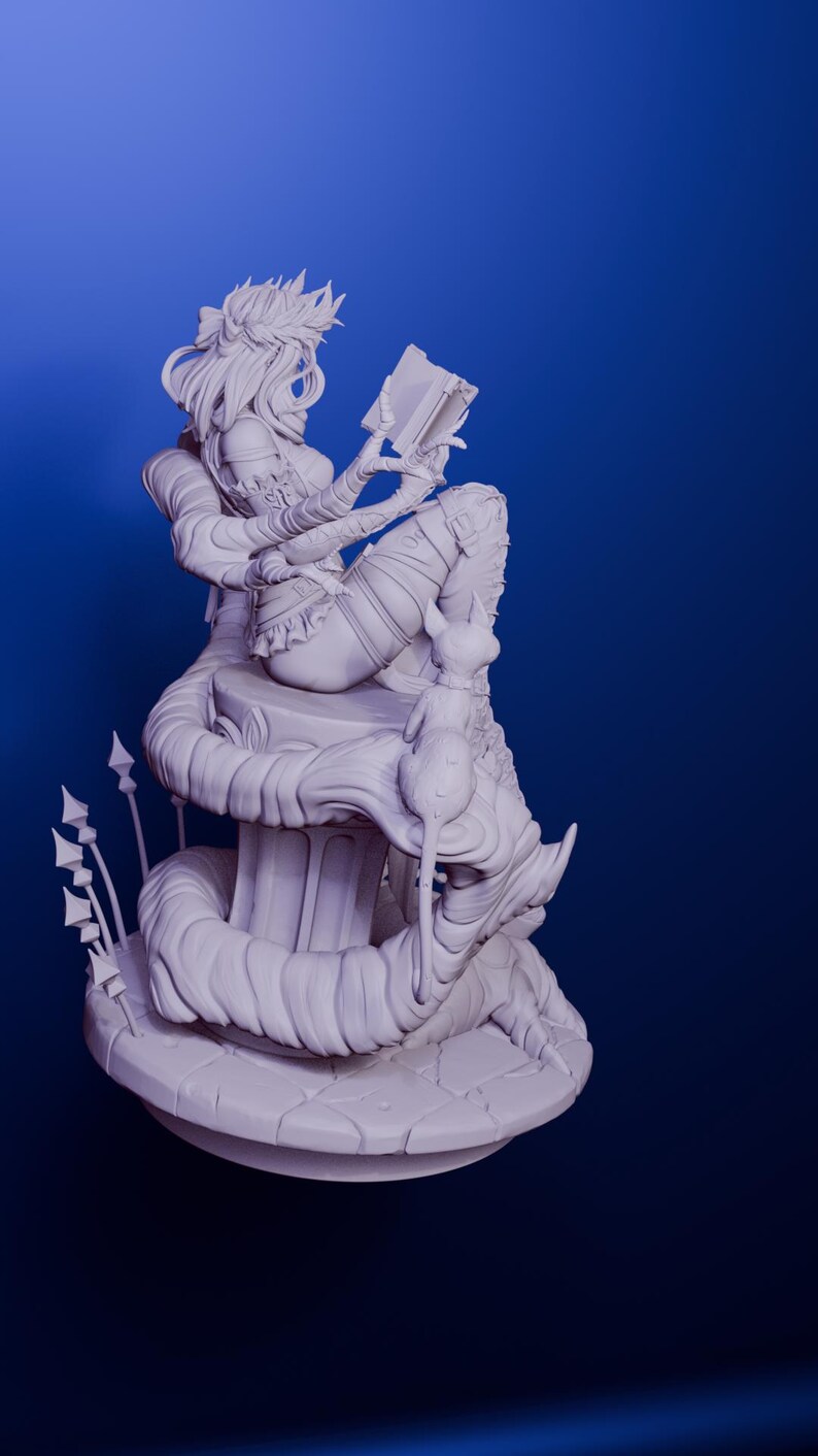 3D Female Model | Witcher Stl File 3D | Print Stl 3D| Woman Figure 18 ...