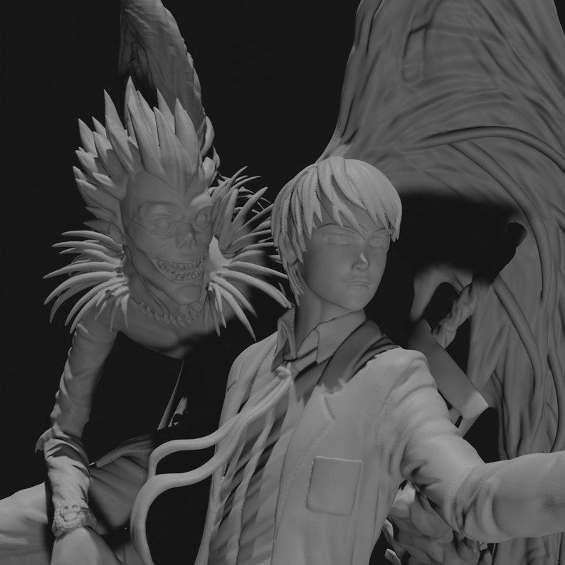 DEATH NOTE Kira STL for 3D Print - Etsy Australia