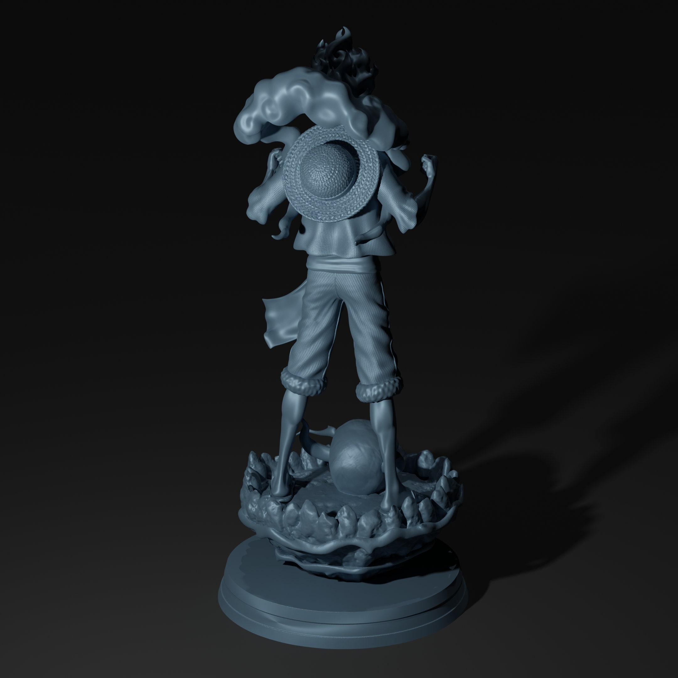 ONE PIECE - Luffy Gear 5 STL for 3D Print - Etsy