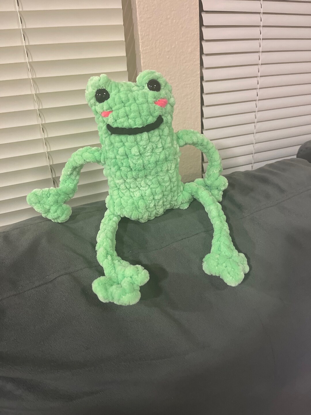 Leggy Frog Amigurumi Stuffed Animal Stuffy Cute - Etsy