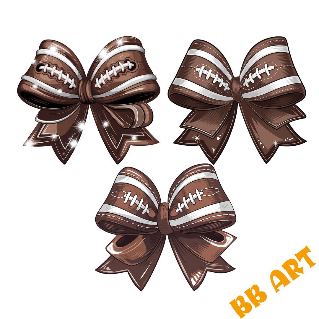 Coquette Football Png, Football Bow Png, Football Mom Png, Football Png ...
