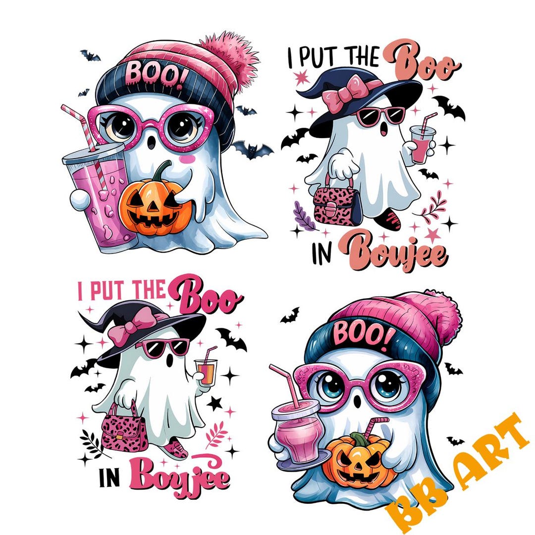 Ghost Bundle Png,halloween Ghost Png,cute Ghost Png,bougie Png, Bougie ...