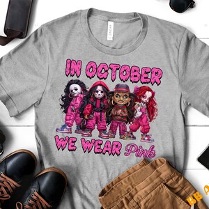 Chibi Horror Characters Png, Thug Life Lady Halloween Png, Horror Movie ...