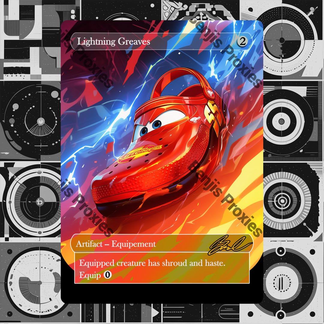 Lightning Mcgreaves (lightning Greaves Alter) - Magic the Gathering ...