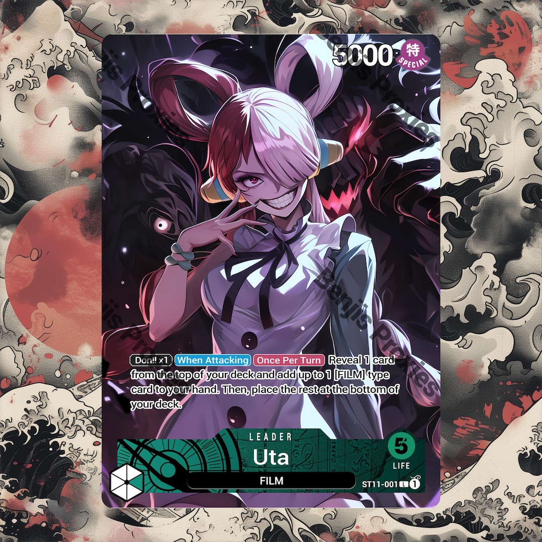 Uta - Alternate Token - One Piece CG - Etsy