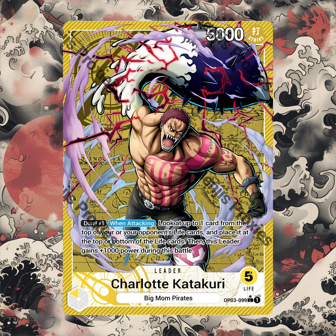 Charlotte Katakuri (classic Full Art) - Alternate Token - One Piece CG ...