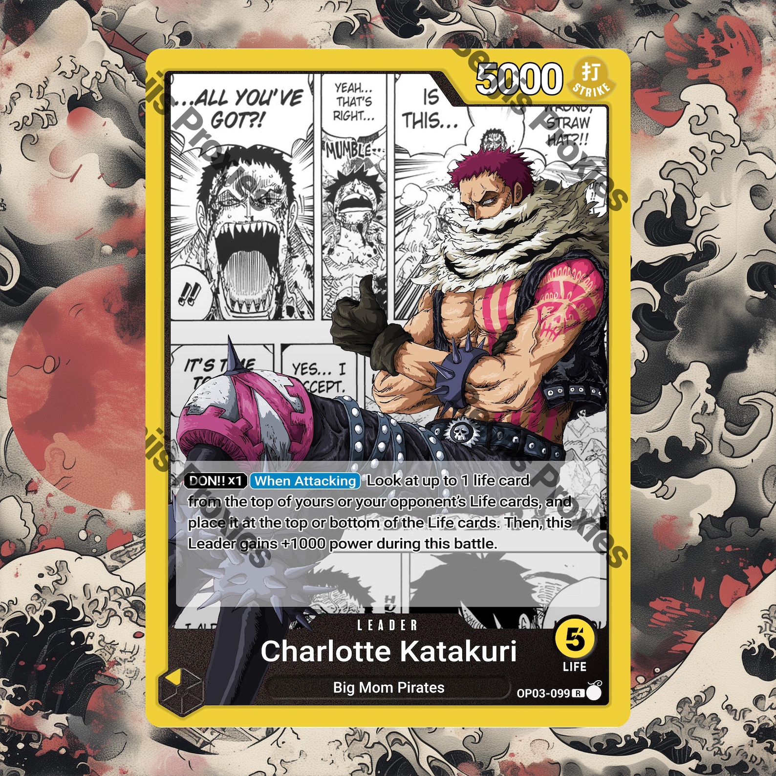Charlotte Katakuri Alternate Token One Piece CG - Etsy