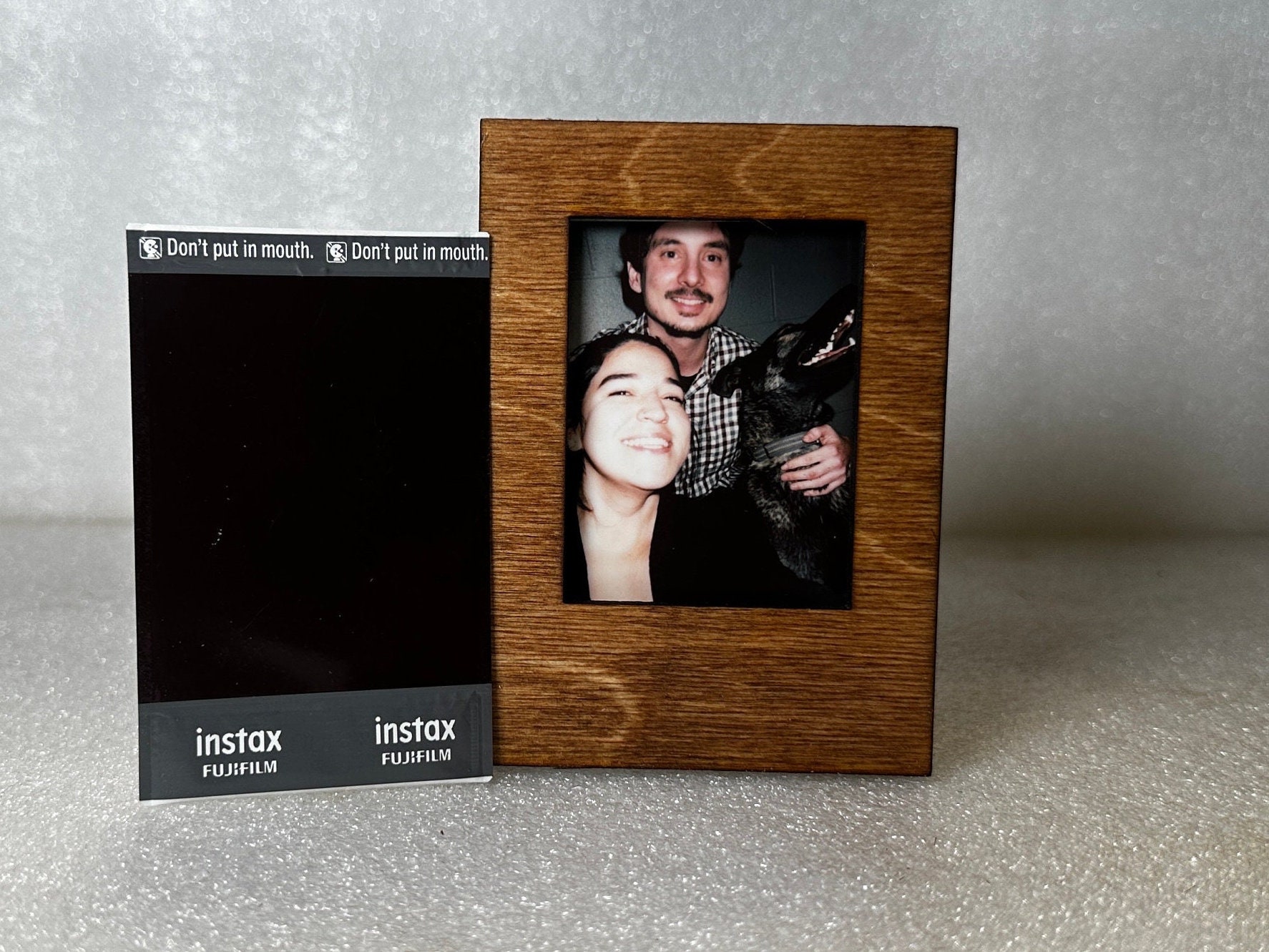 Fujifilm Instax Mini Picture Frame Wood Polaroid Holder Retro Photo ...