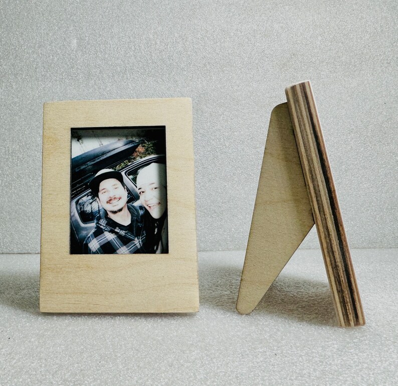 Fujifilm Instax Mini Picture Frame Wood Polaroid Holder Retro Photo ...