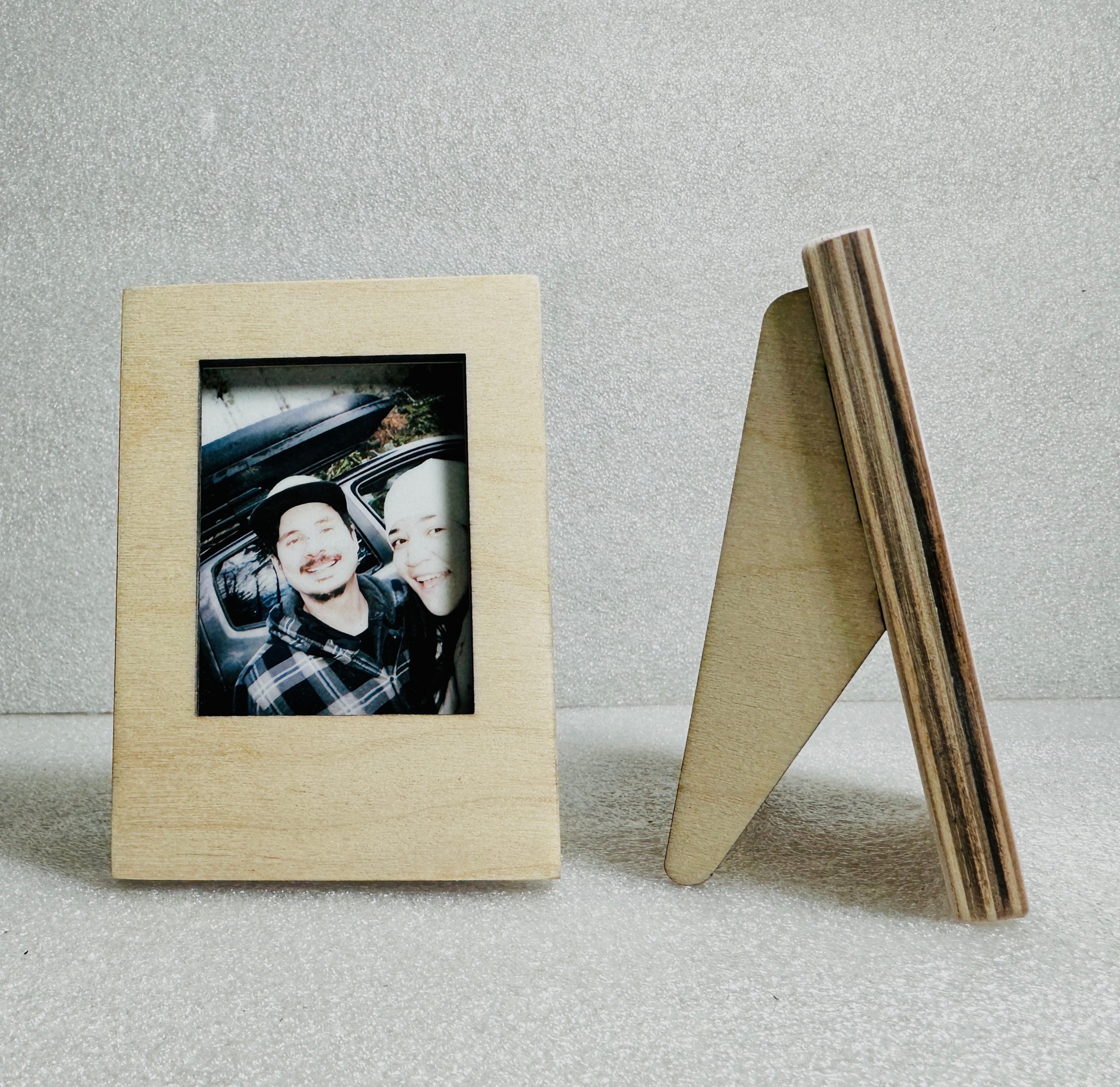 Fujifilm Instax Mini Picture Frame Wood Polaroid Holder Retro Photo ...