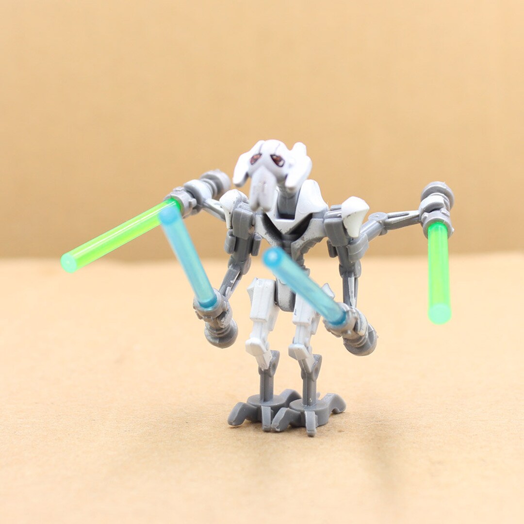 Fan-made Custom Figure General Grievous 1 Pretending Building Brick Toy ...