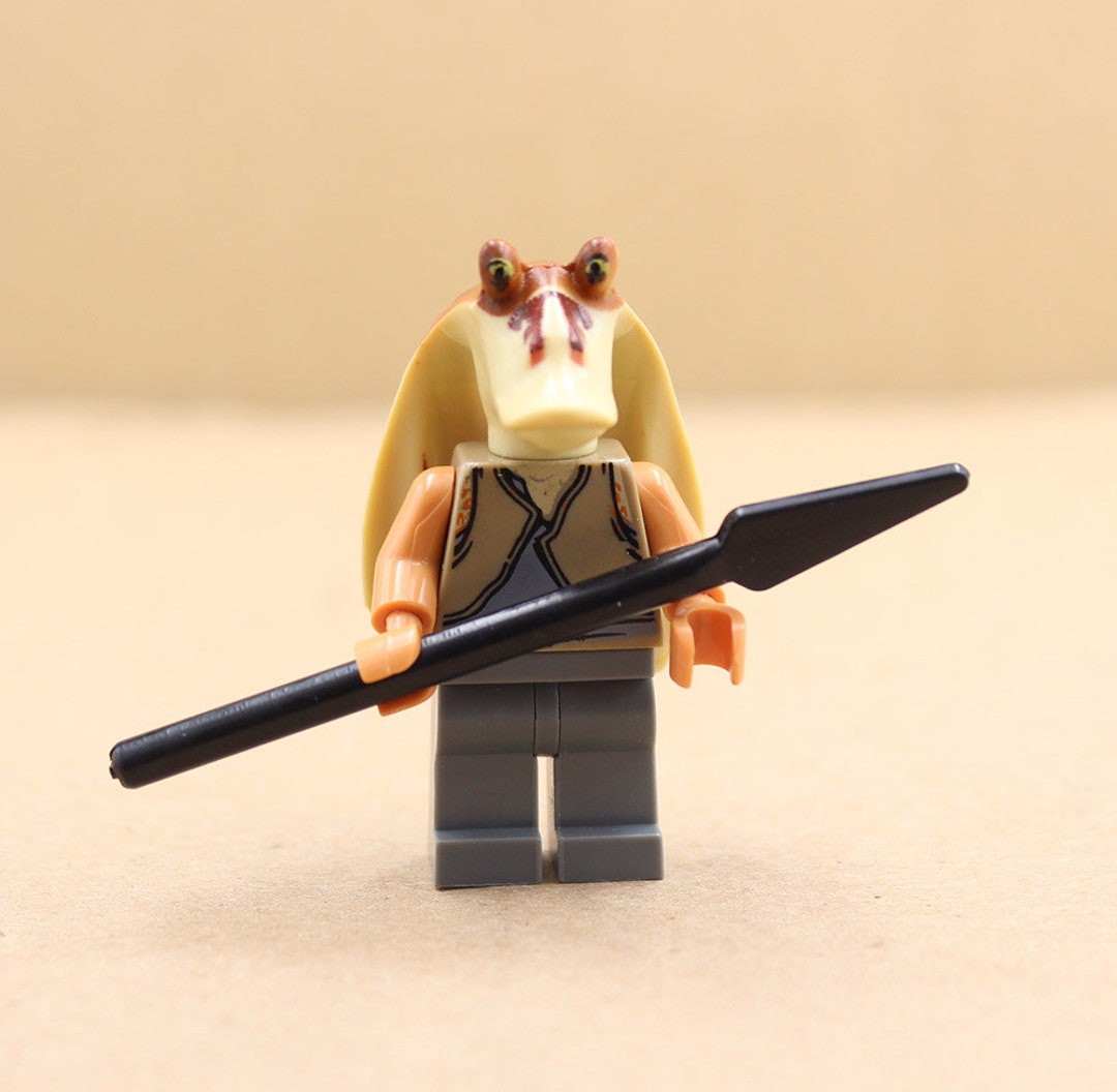 Fan-made Custom Figure Jar Jar Binks Pretending Building Brick Toy - Etsy