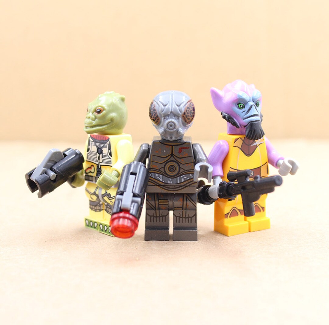 Fan-made Custom Figure Rebels Bossk 4-LOM Zeb Orrelios Pretending ...