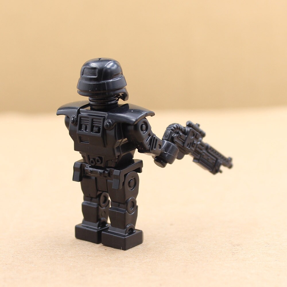 Fan-made Custom Figure Dark Trooper Pretending Building Brick Toy - Etsy