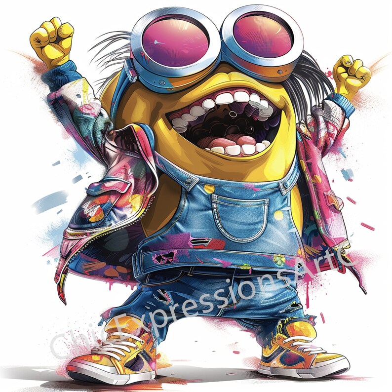 Happy Minions PNG Minions Wearing Beautiful Fashionable Clothes ...
