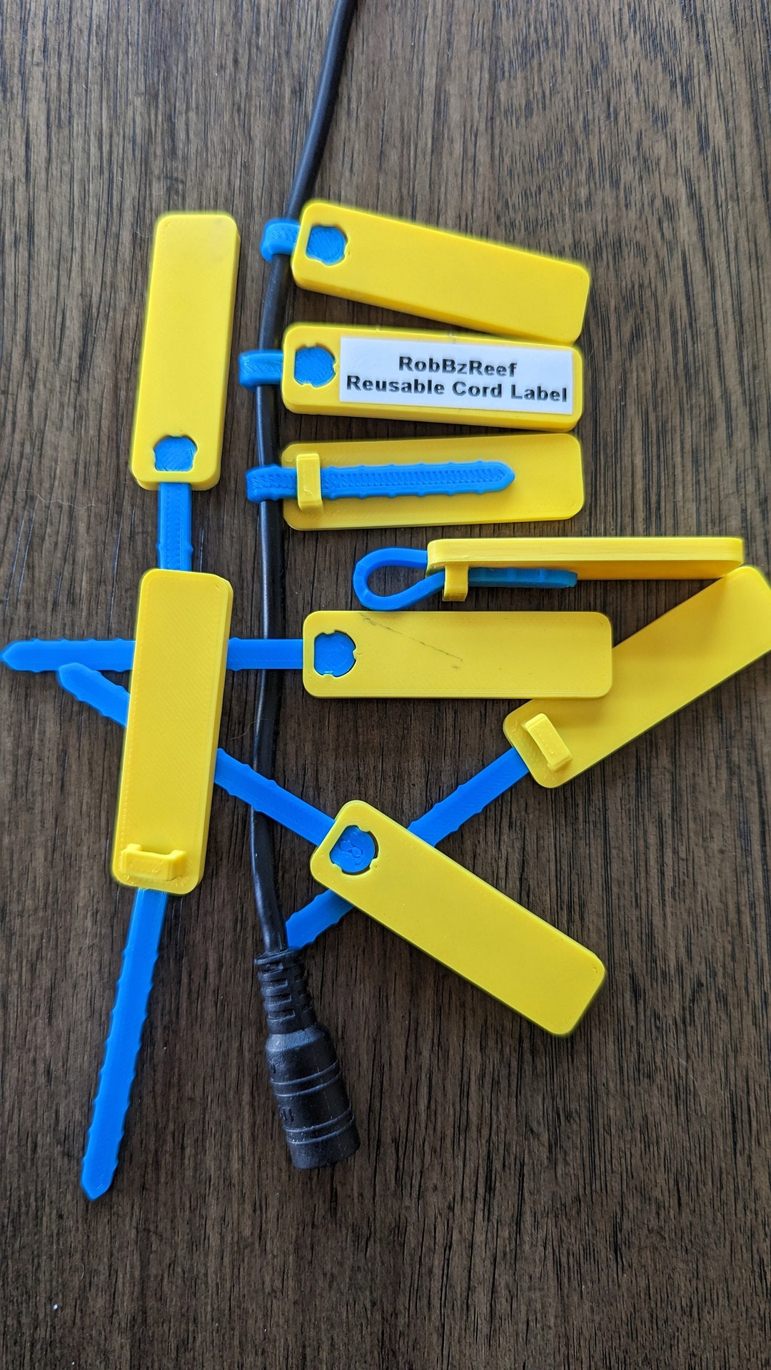 Reusable Cord Label Tags - Etsy