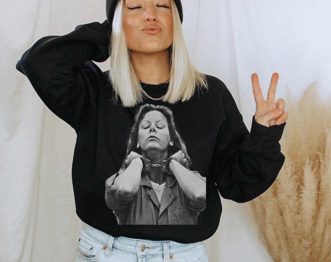 Aileen Wuornos, True Crime Sweatshirt, Serial Killer Pullover, Gothic ...