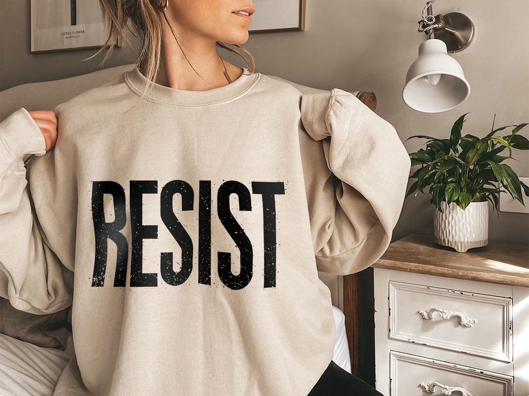 Resist SVG T Shirt Design, Political Shirts, Protester Shirts PNG, Anti ...