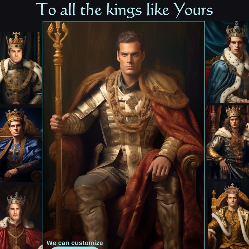 Royal Portrait - Etsy