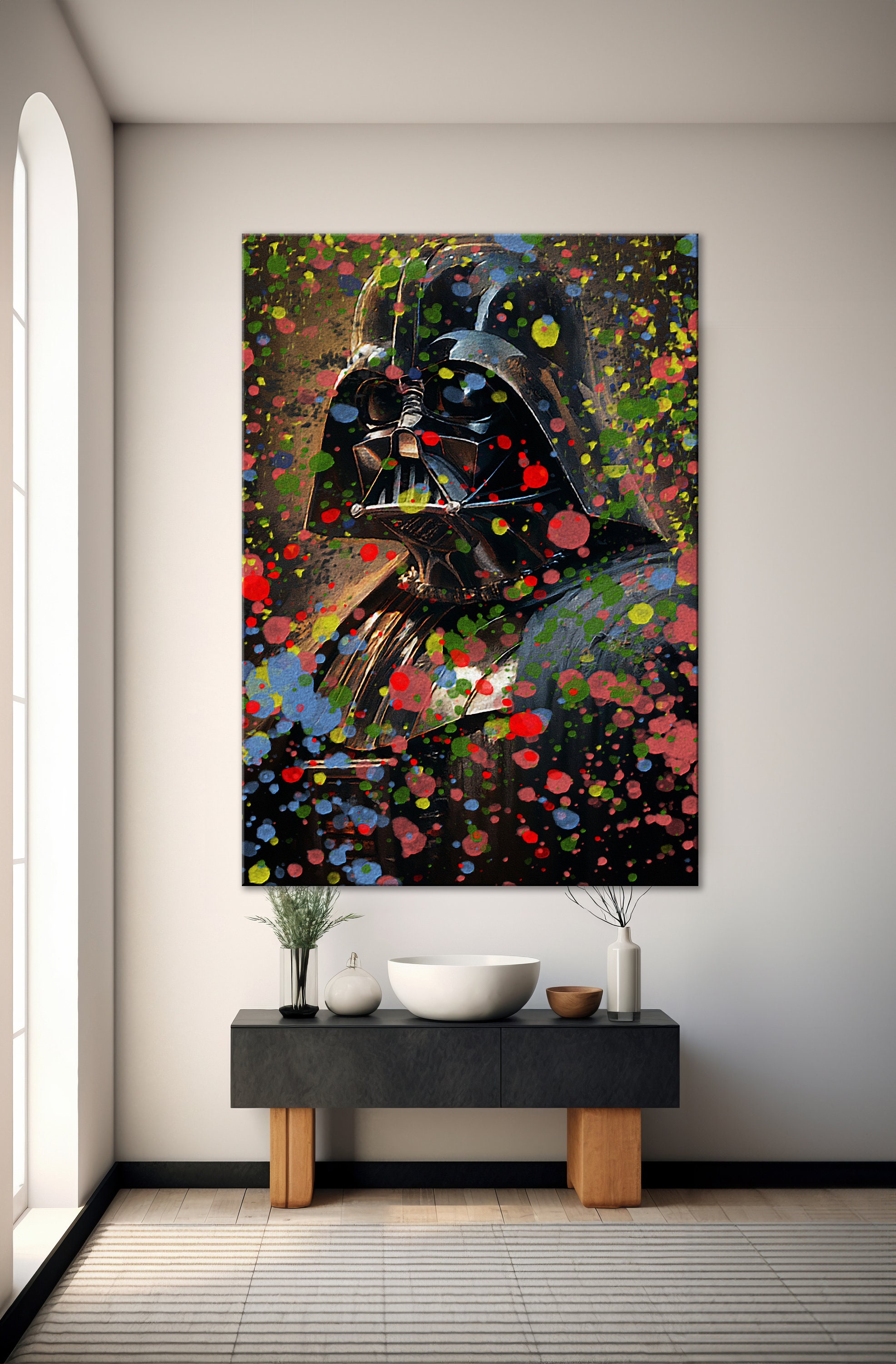 Stilvolle Leinwand Star Wars Bild