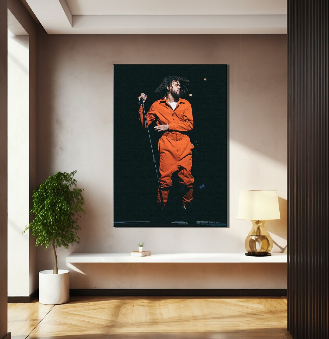 J Cole Live Performance Leinwand Wandkunst, Jermaine Lamarr Cole ...