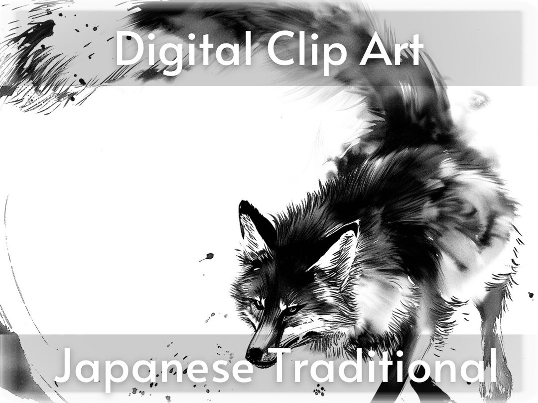 Japanese Clip Art Digital Papers Flowers Art Unique Original Design ...