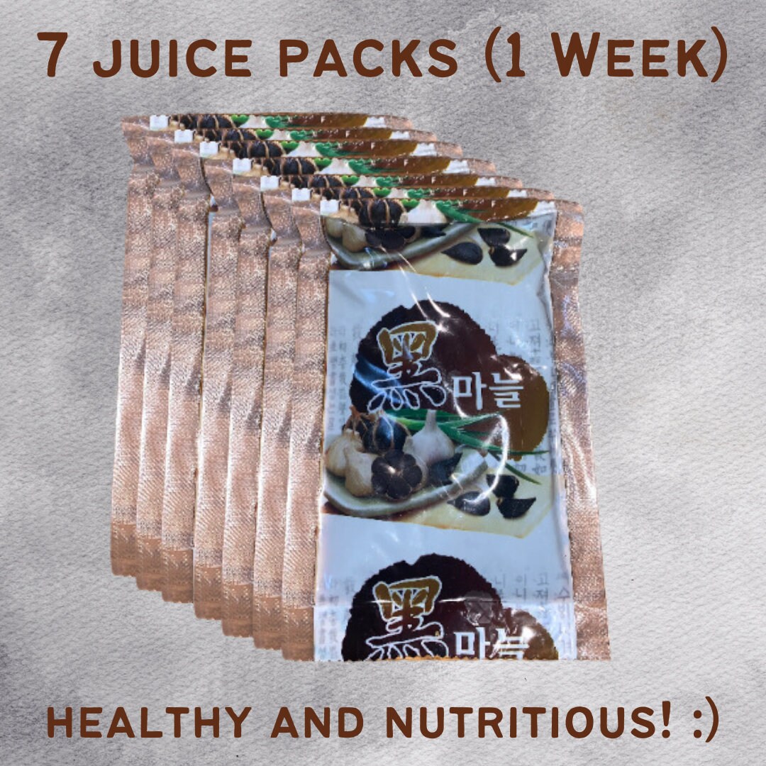 Korean 100% Black Garlic Juice Concentrate Jugo De Ajo Negro healthy ...