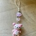 Sakura Rilakkuma Keychain - Etsy