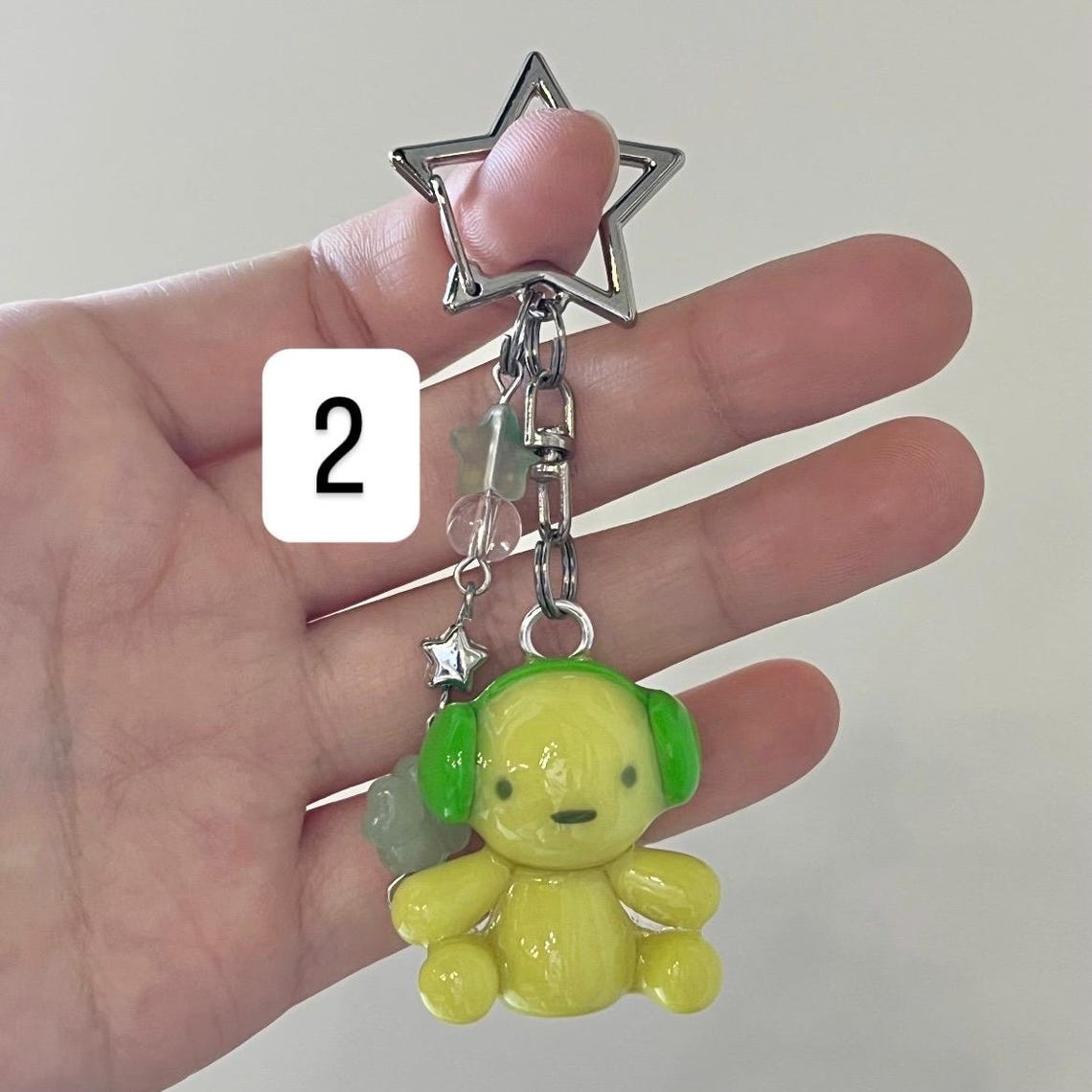 Smiski Headphone Full Body Keychain - Etsy