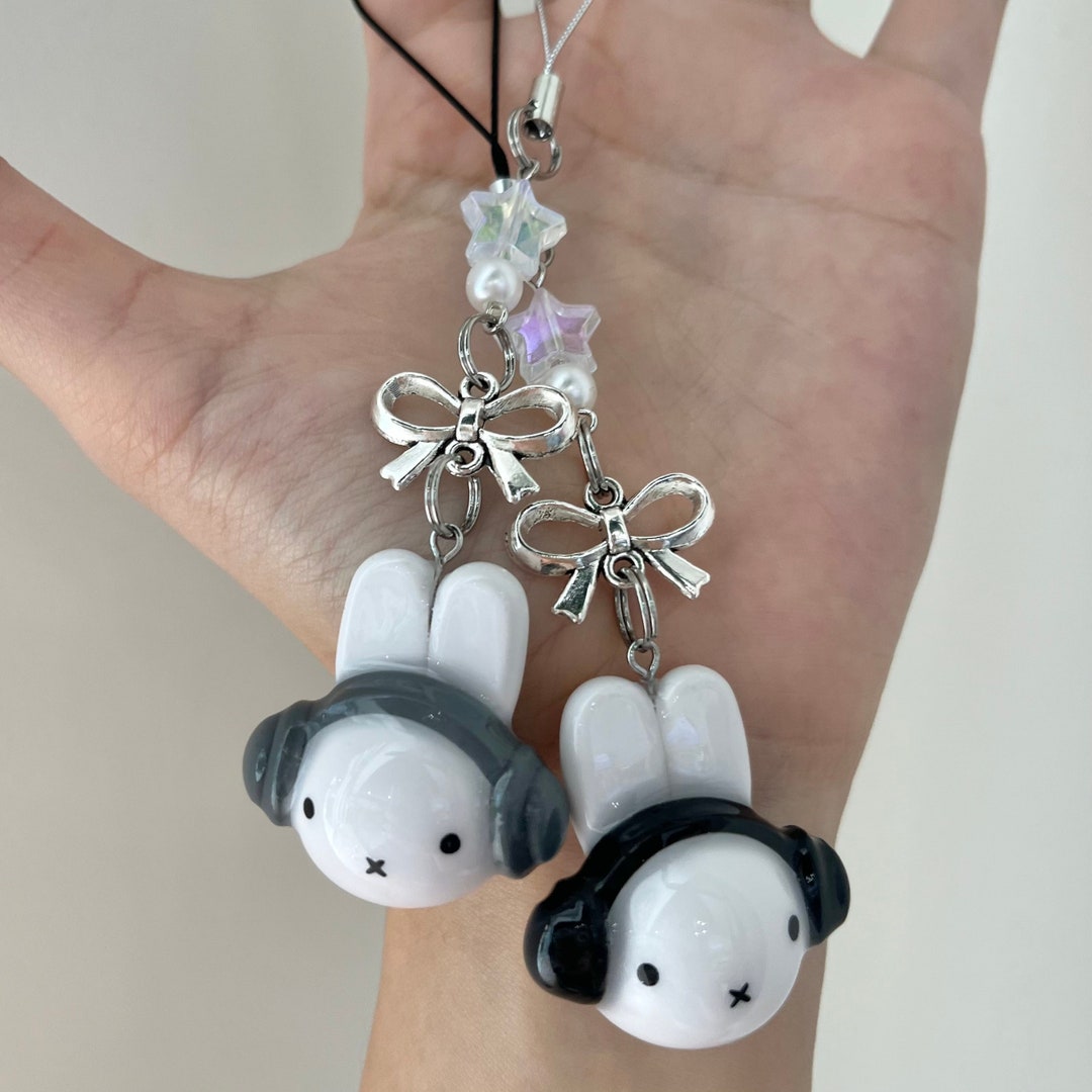 Miffy Headphone Keychain - Etsy Canada