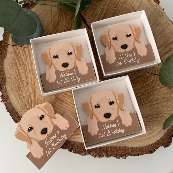 Custom Dog Birthday Party Favors - Etsy