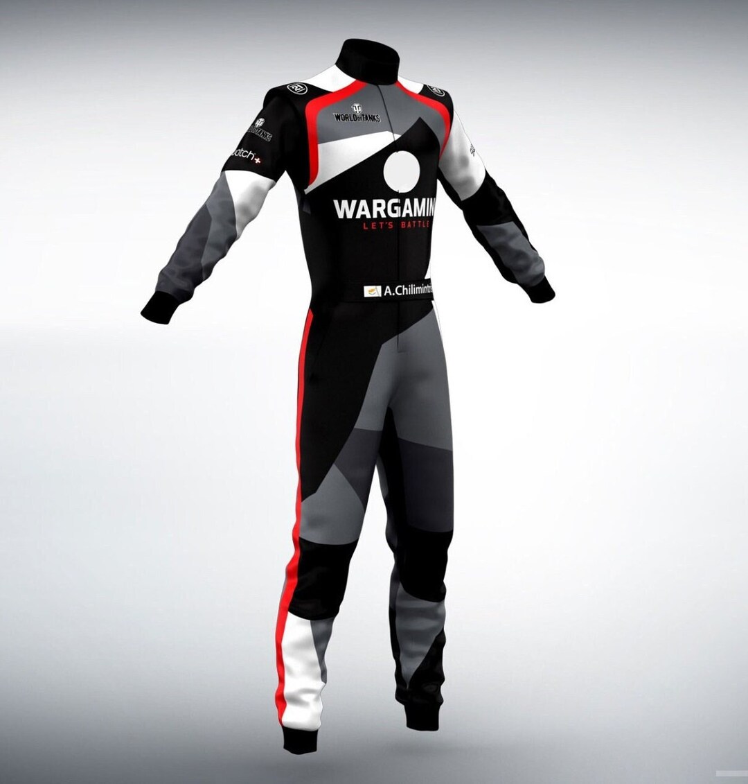 Custom Made Go Kart Racing Suit CIK/FIA Level-2 Approved With Digital Sublimation Printing With ...