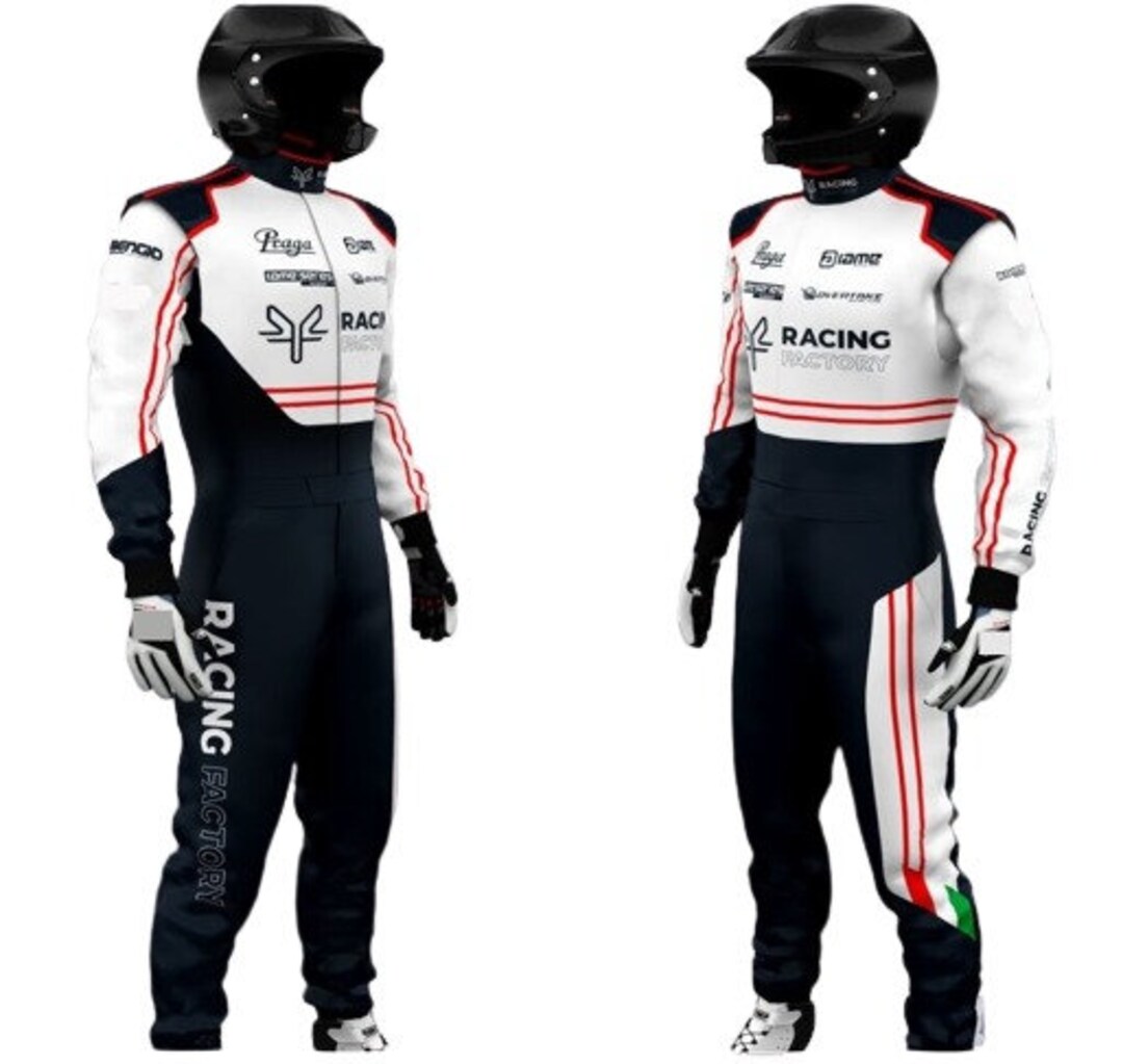Custom Made Go Kart Racing Suit CIK/FIA Level-2 Approved With Digital Sublimation Printing With ...