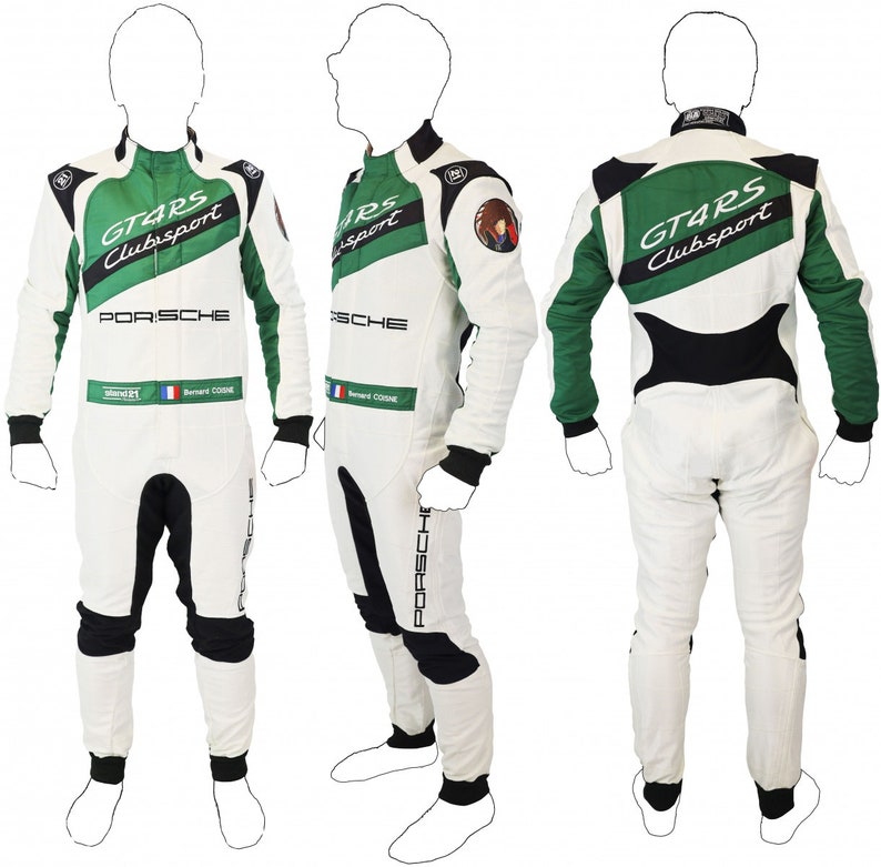 Custom Made Go Kart Racing Suit CIK/FIA Level-2 Approved With Digital Sublimation Printing With ...