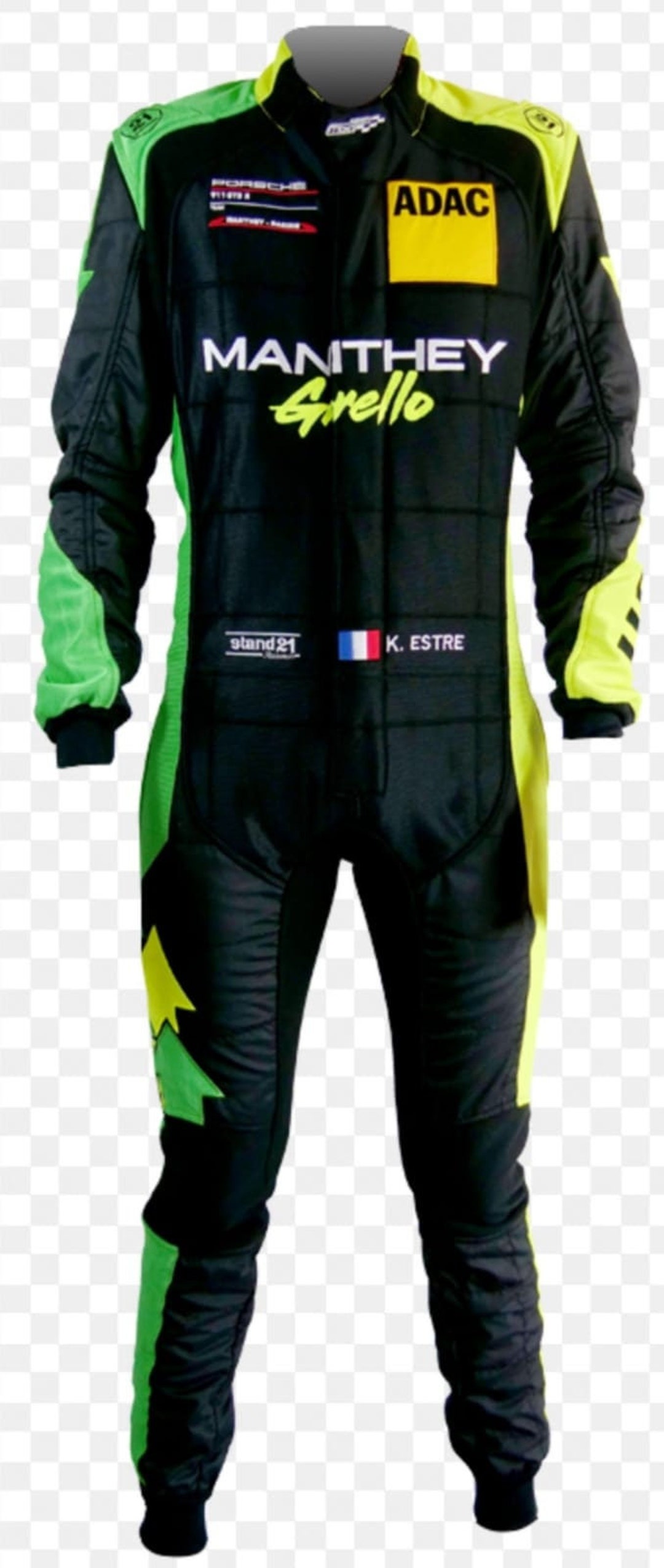 Custom Made Go Kart Racing Suit CIK/FIA Level-2 Approved With Digital ...
