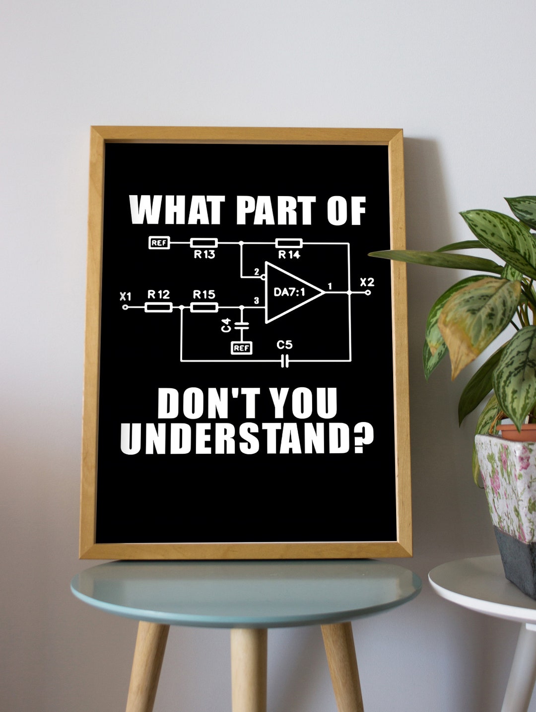 Electric Engineer Wall Poster What Part of Don't You Understand ...