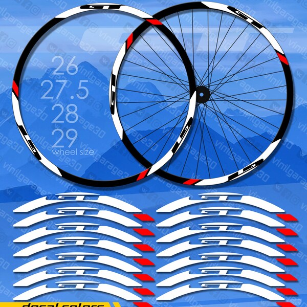 Bicycle Wheel Rim Stickers - Etsy