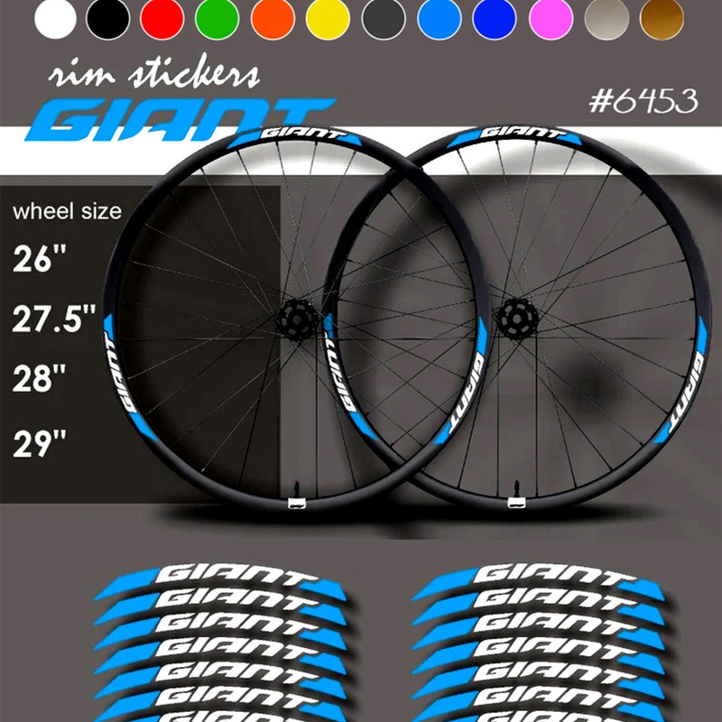 Bicycle Wheel Rim Stickers - Etsy