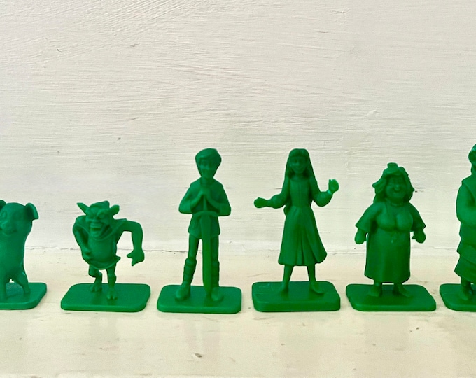 Complete Set of Disney Black Cauldron Kellogg’s Cereal Figures Vintage ...