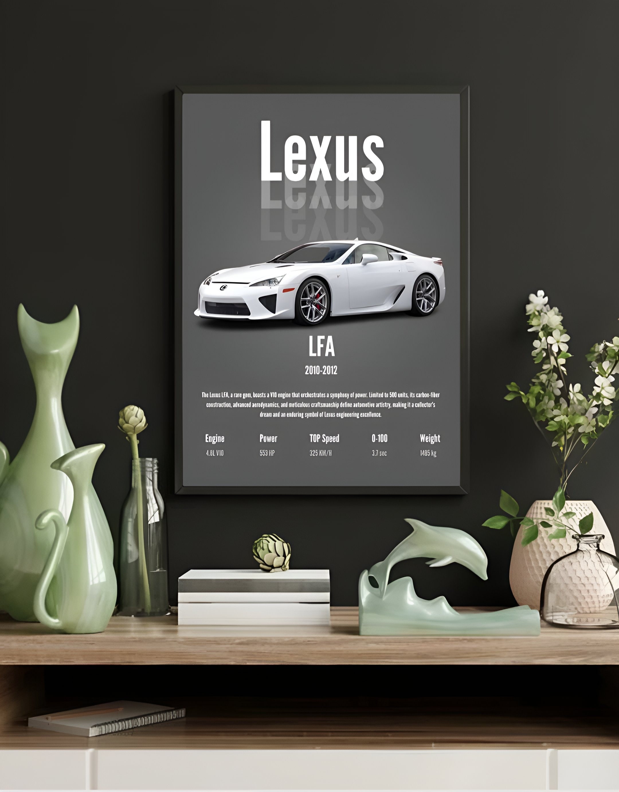 Poster Lexus LFA Digital Download - Etsy UK