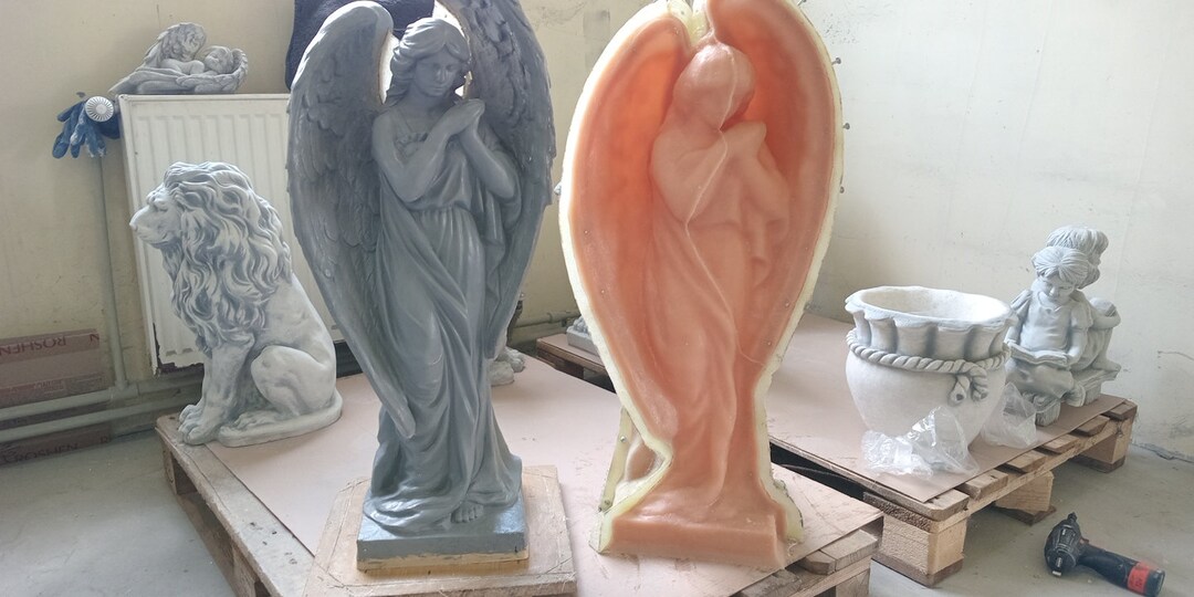 Polyurethane Flexible Mold With a Plastic Frame''angel'' - Etsy